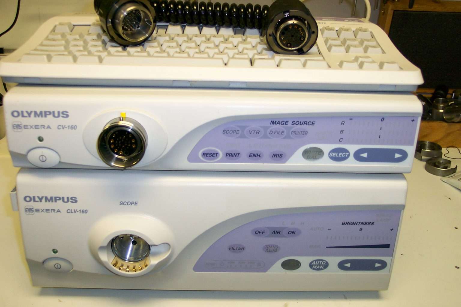 Olympus CV-160 Processor/CLV-160 Light Source Processor - Pro Scope Systems