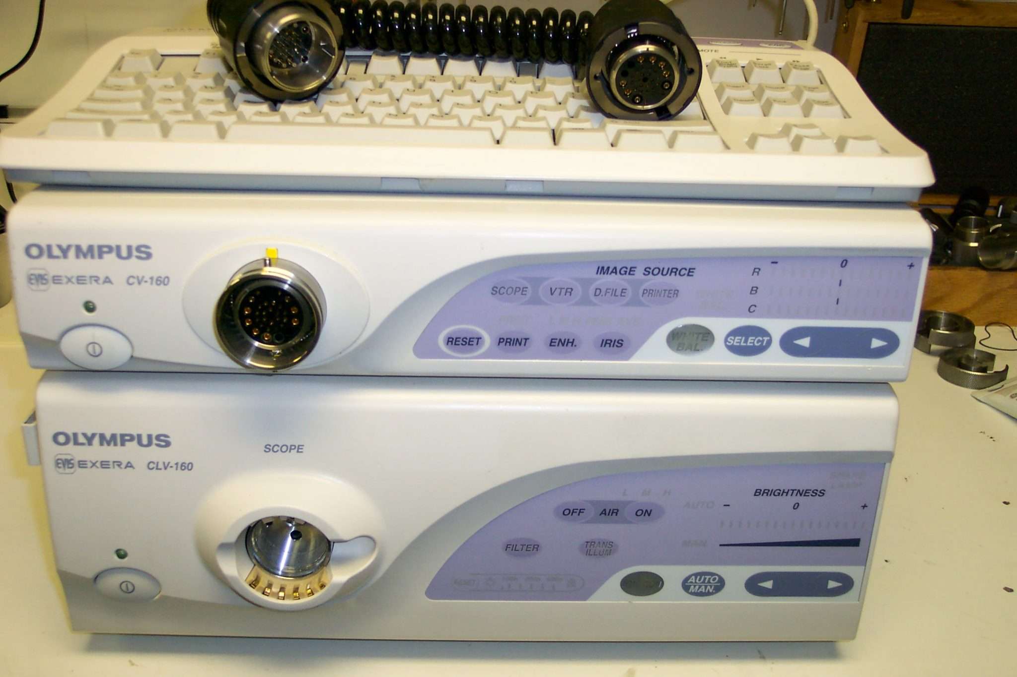 Olympus CV-160 Processor/CLV-160 Light Source Processor - Pro Scope Systems